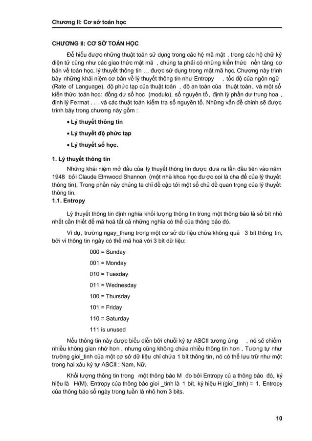 Giao trinh an toan bao mat thong tin | PDF