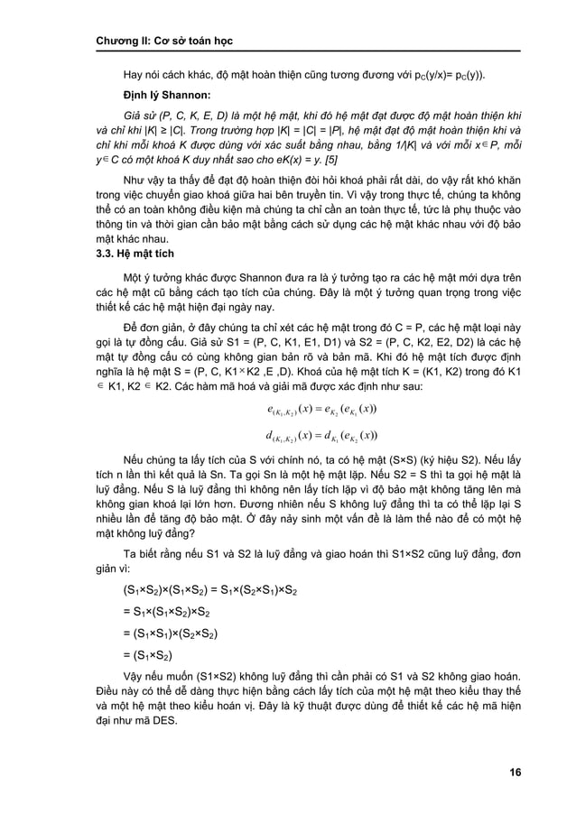 Giao trinh an toan bao mat thong tin | PDF