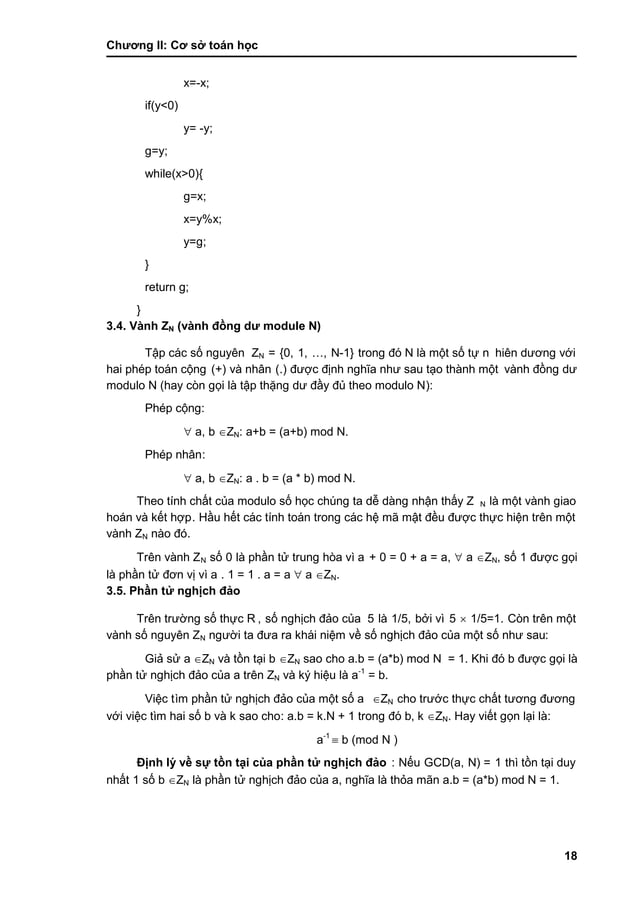 Giao trinh an toan bao mat thong tin | PDF