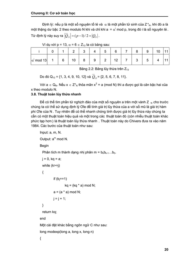 Giao trinh an toan bao mat thong tin | PDF