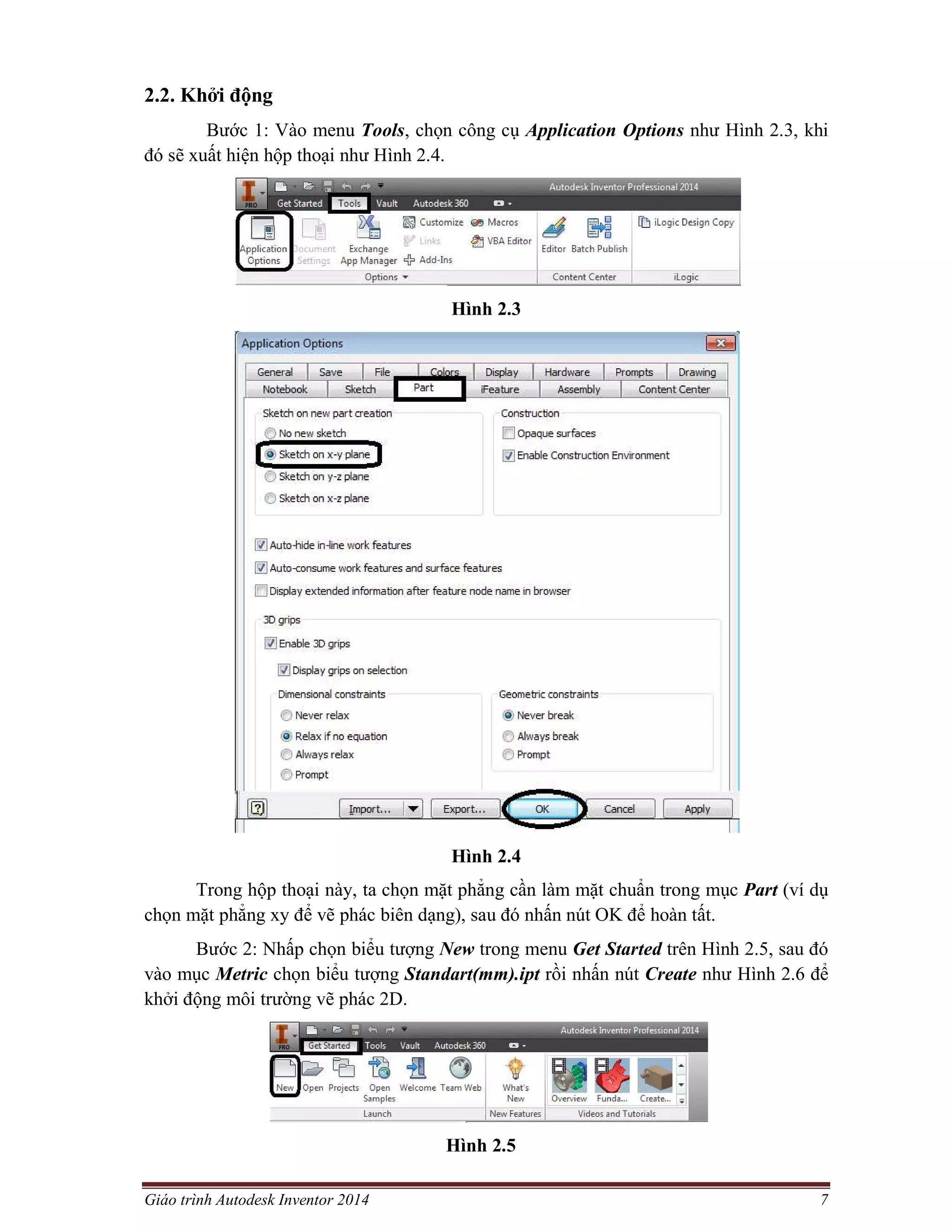 Giao trinh autodesk inventor 2014 | PDF