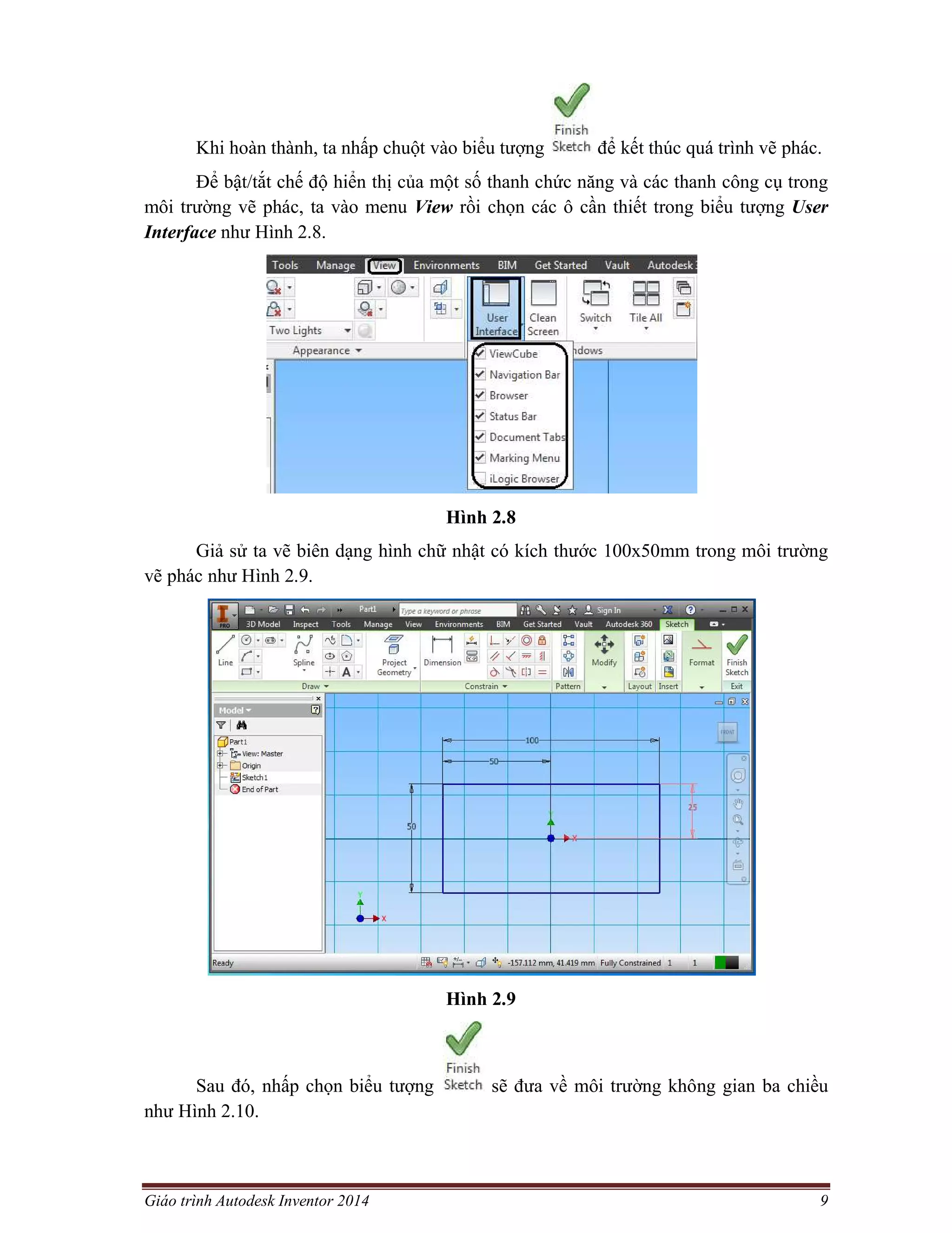 Giao trinh autodesk inventor 2014 | PDF