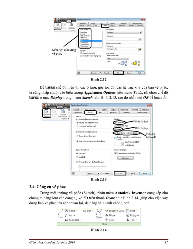 Giao trinh autodesk inventor 2014 | PDF