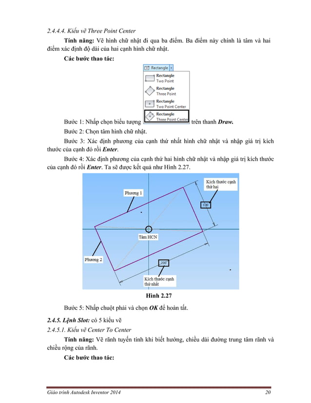 Giao trinh autodesk inventor 2014 | PDF
