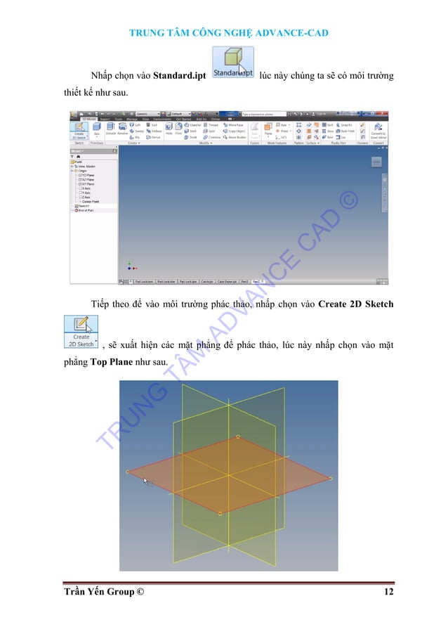 Giao trinh autodesk inventor professional insert | PDF