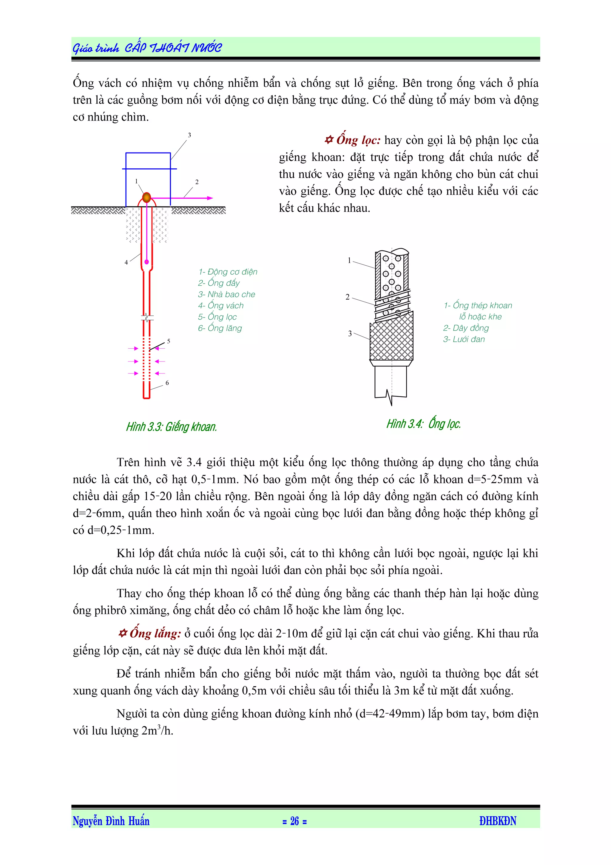 Giao trinh cap thoat nuoc nguyen dinh huan | PDF