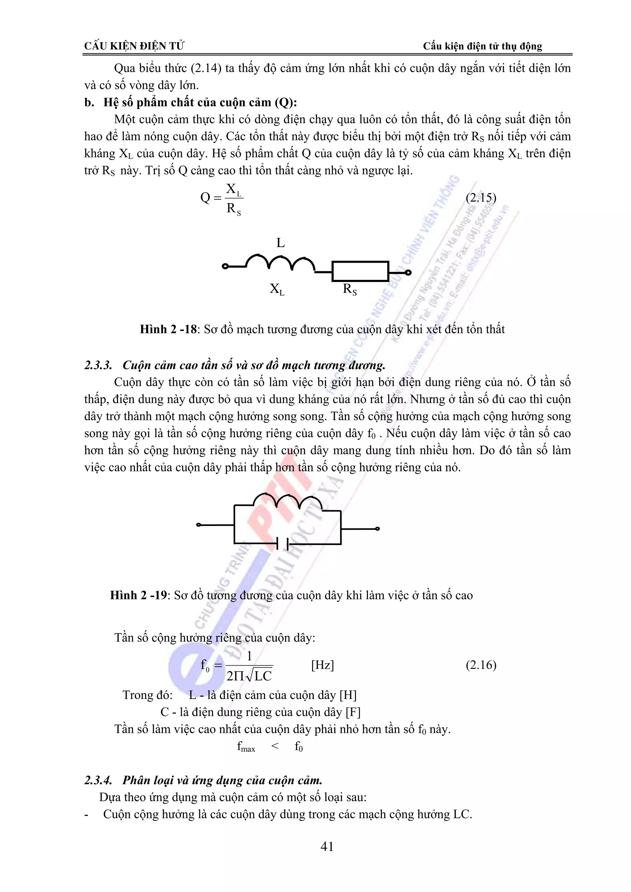 Giao trinh cau_kien_dien_tu | PDF