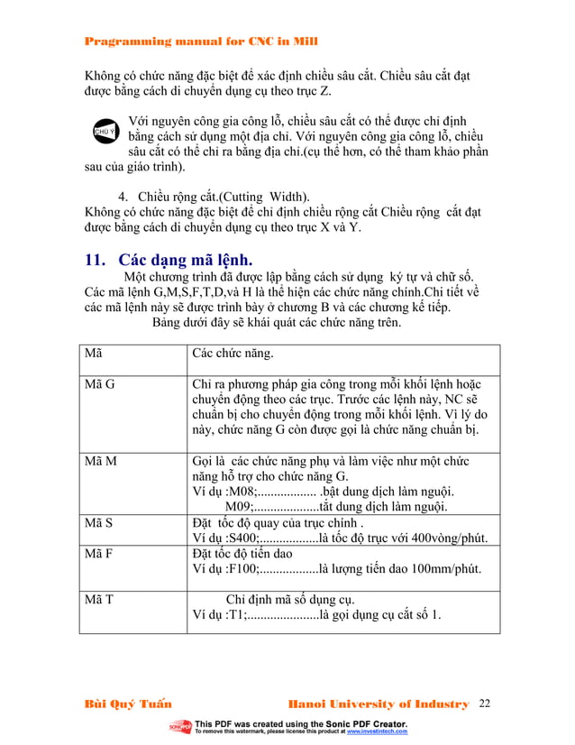 Giao trinh cnc_cho_may_phay.pdf tailieumoi | PDF
