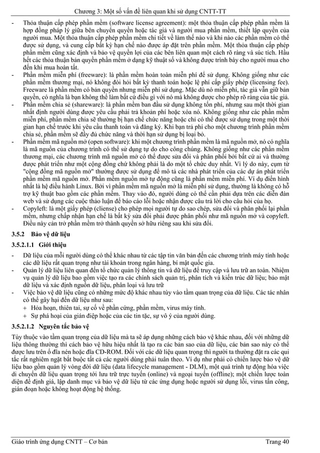 Giao trinh cntt | PDF