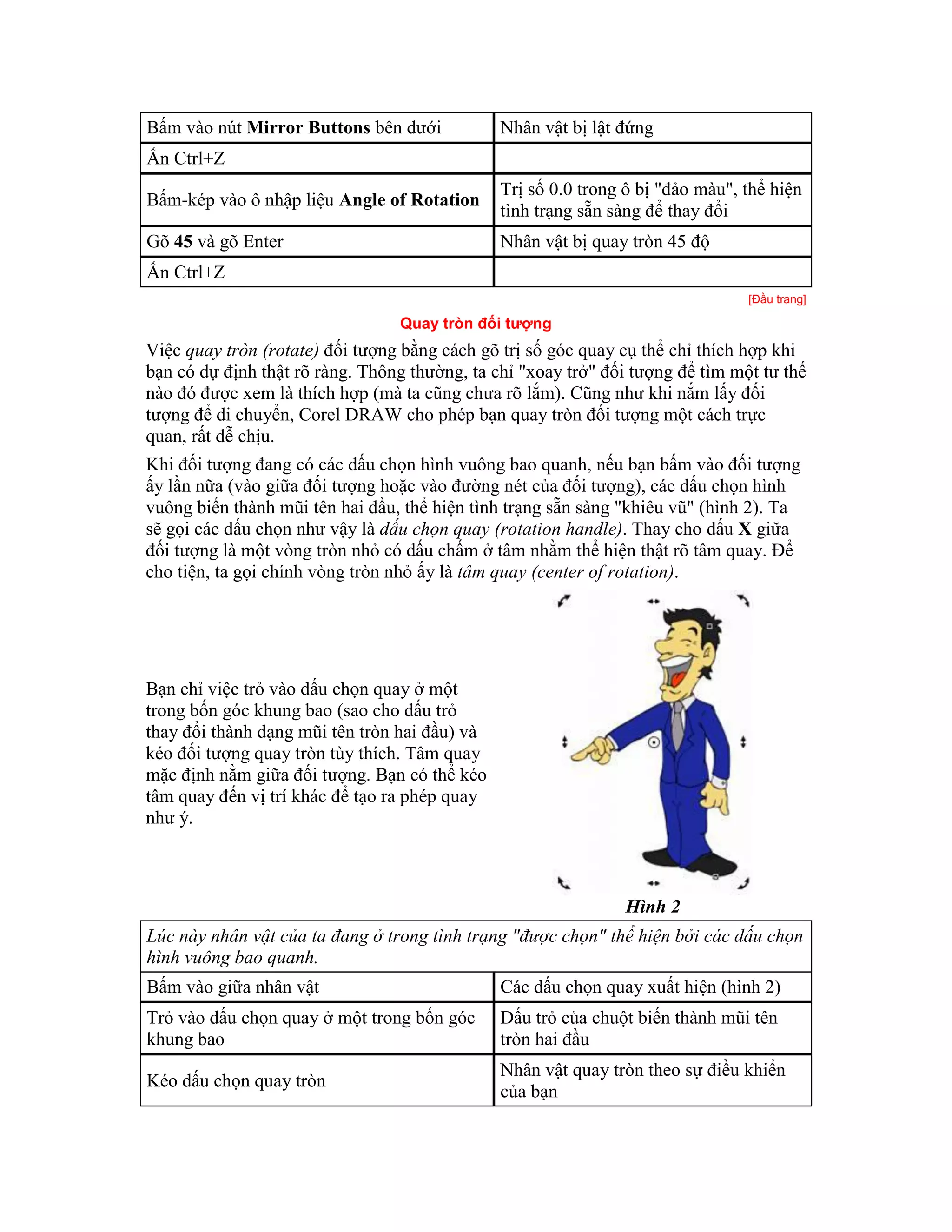 Giao trinh Corel Draw (By Hoang Ngoc Giao) | PDF