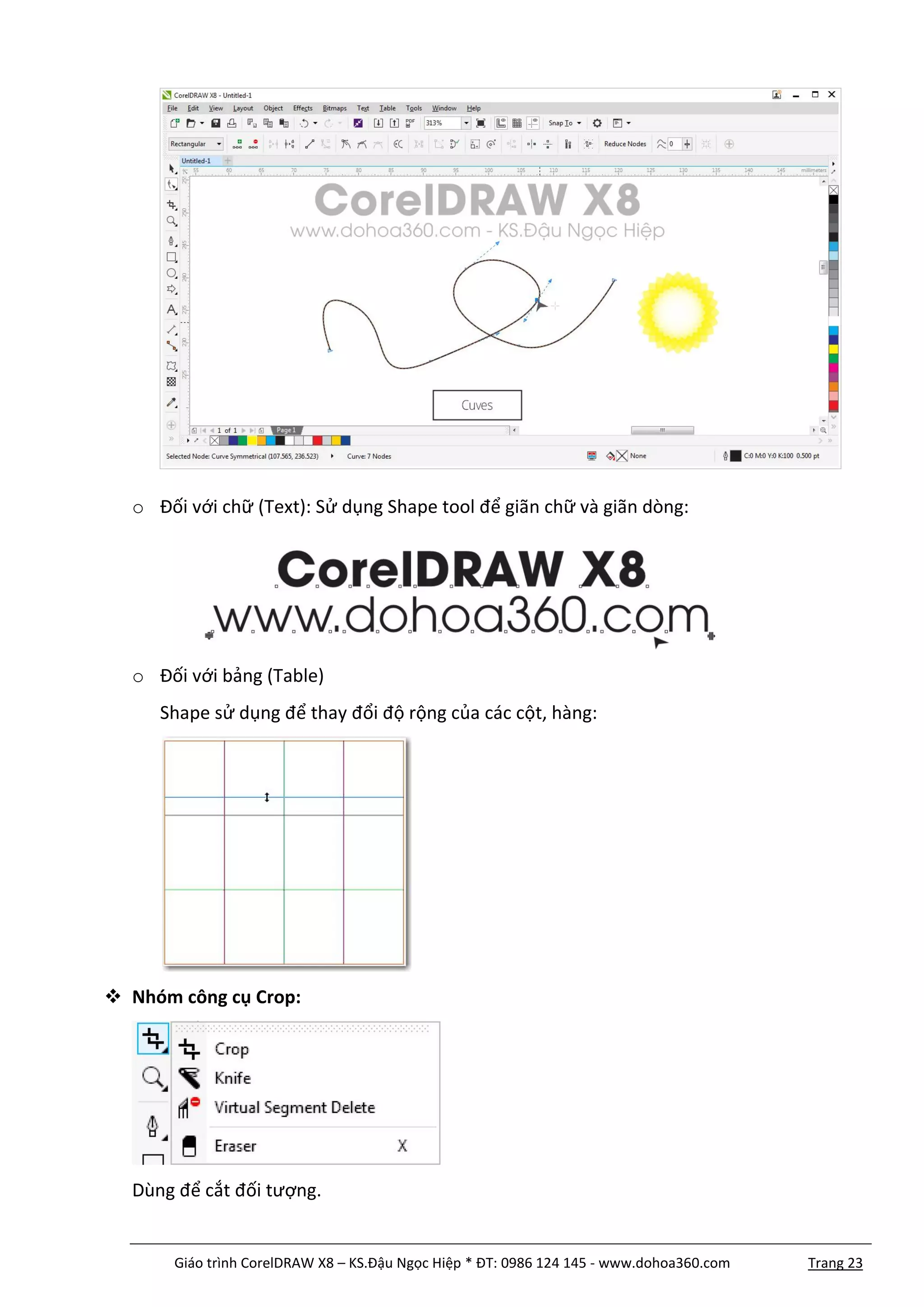 Giao trinh corel draw x8 | PDF