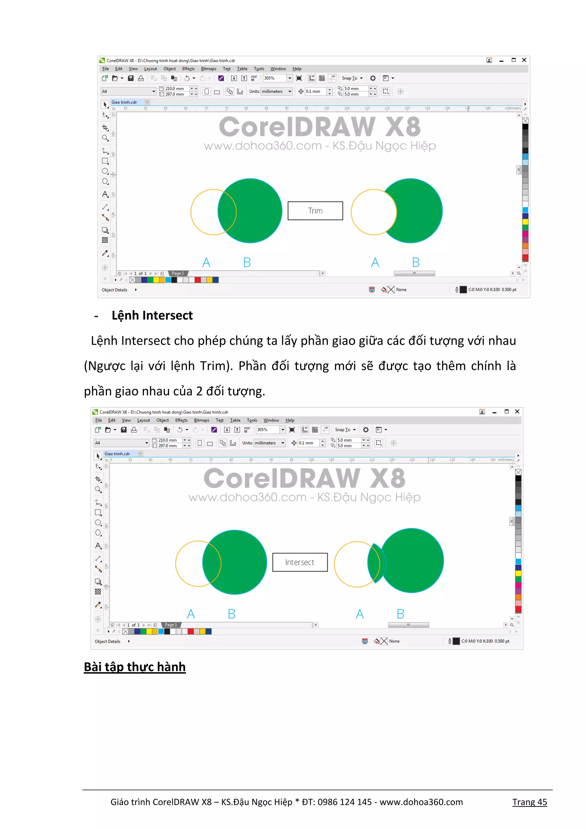 Giao trinh corel draw x8 | PDF