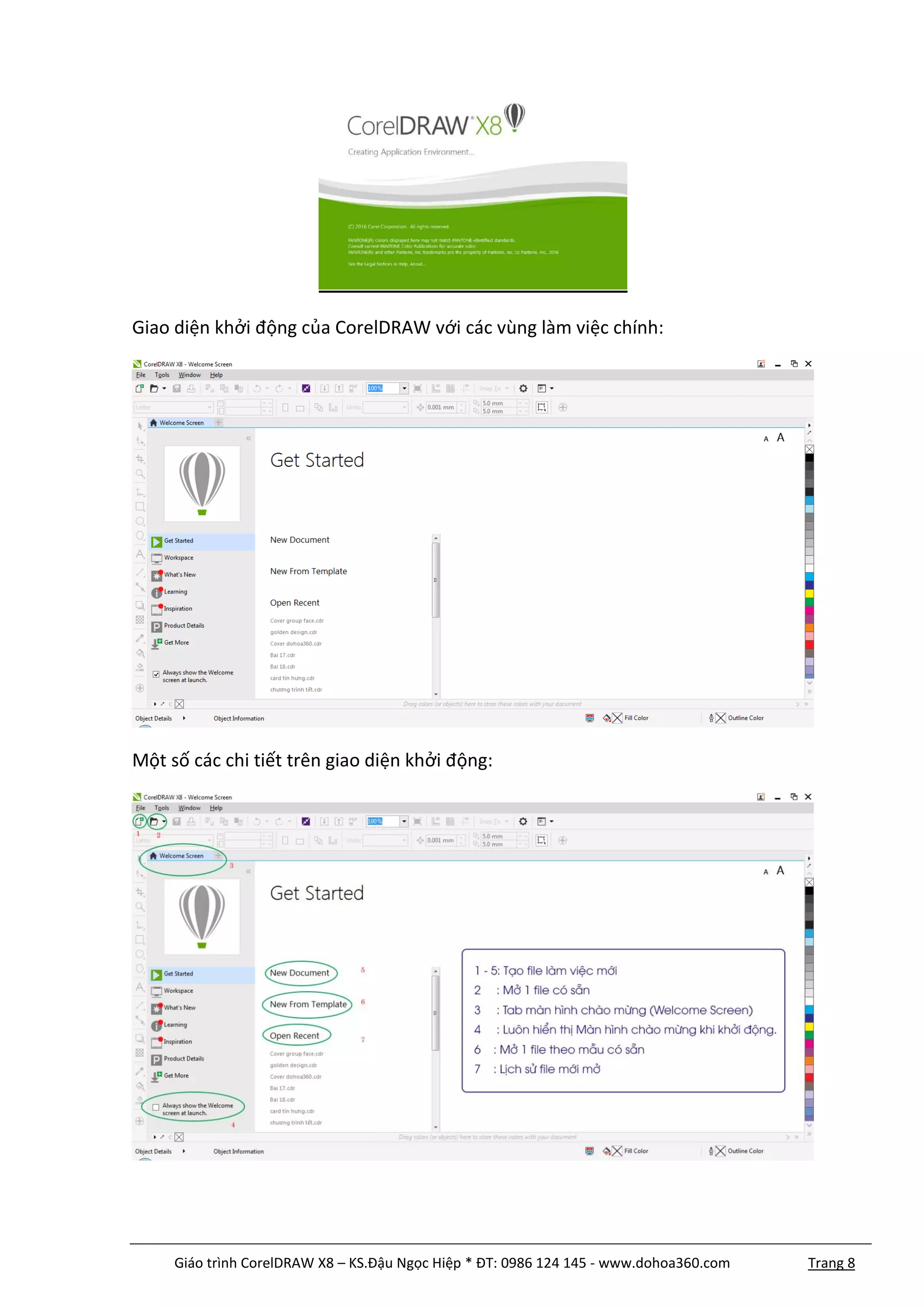 Giao trinh corel draw x8 | PDF