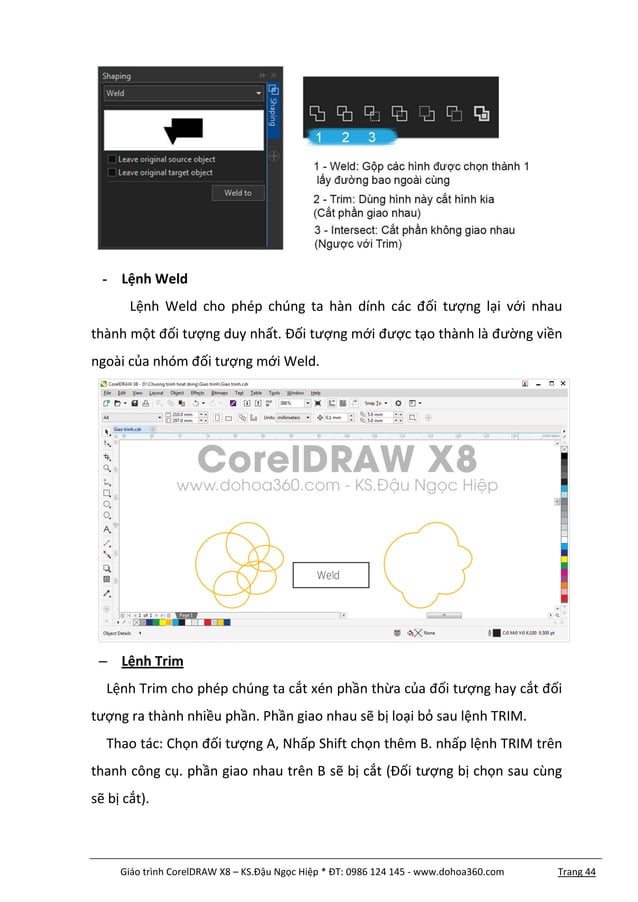 Giao trinh corel draw x8 | PDF
