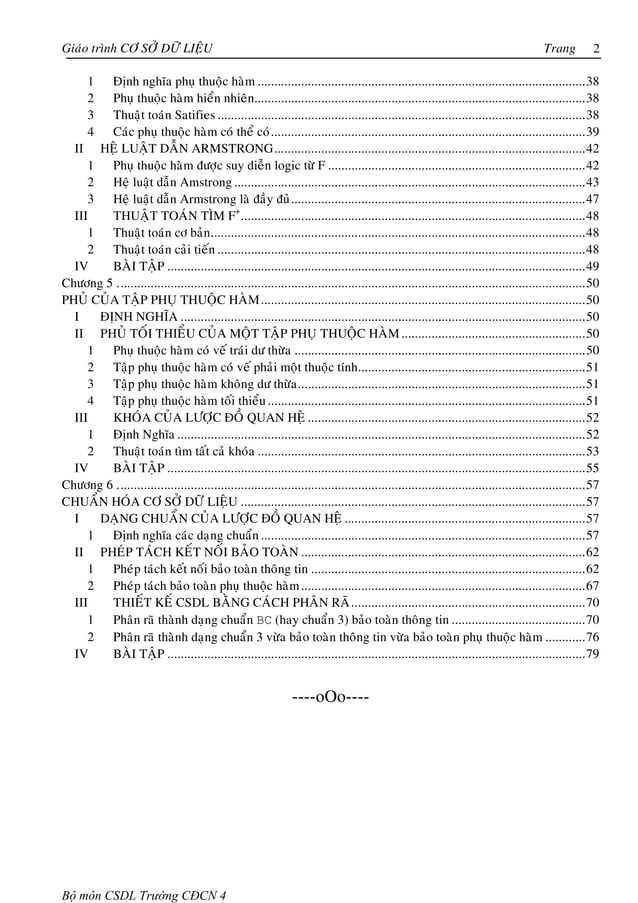 Giao trinh csdl[bookbooming.com] | PDF