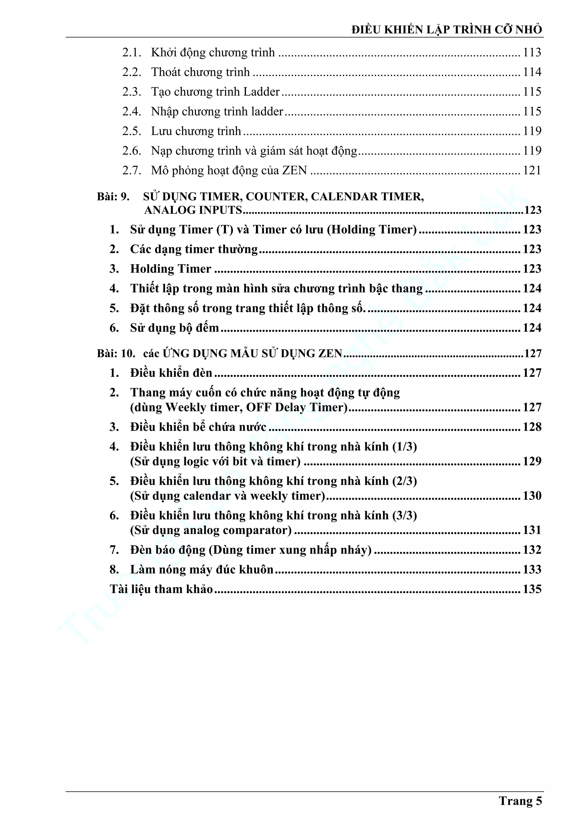 Giao trinh dieu khien lap trinh co nho | PDF