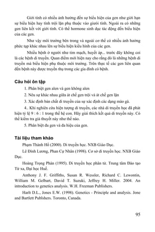 Giao trinh di truyen y hoc | PDF
