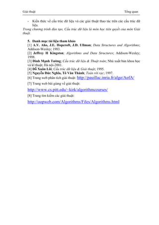 Giao trinh giai thuat | PDF