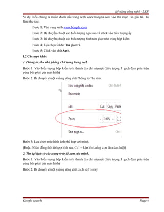 Giao trinh google search (gui hoc sinh) | PDF