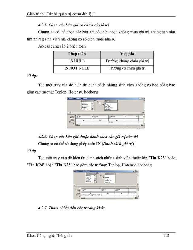 Giao trinh he quan tri csdl | PDF