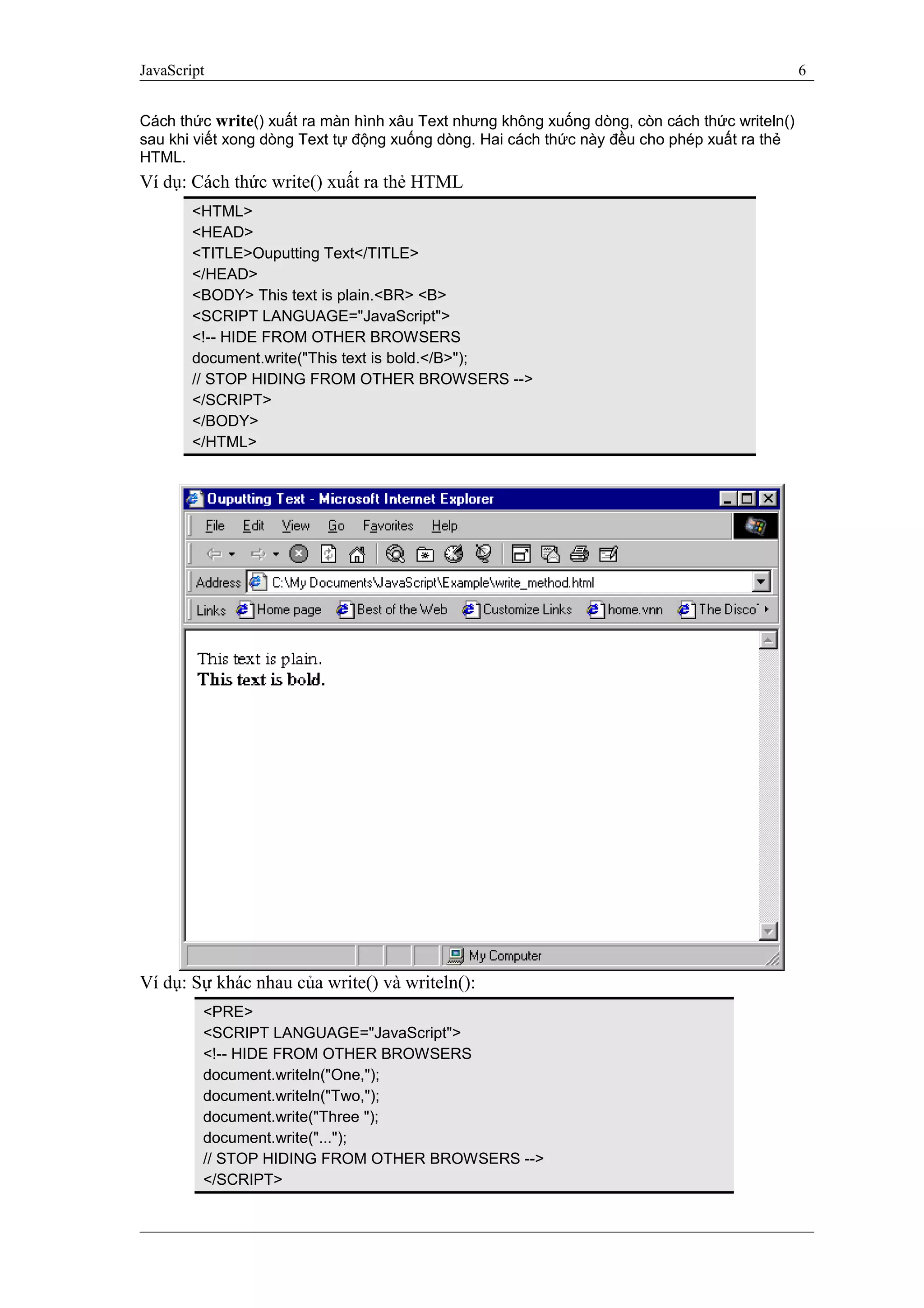 JavaScript (Tieng viet) | DOC