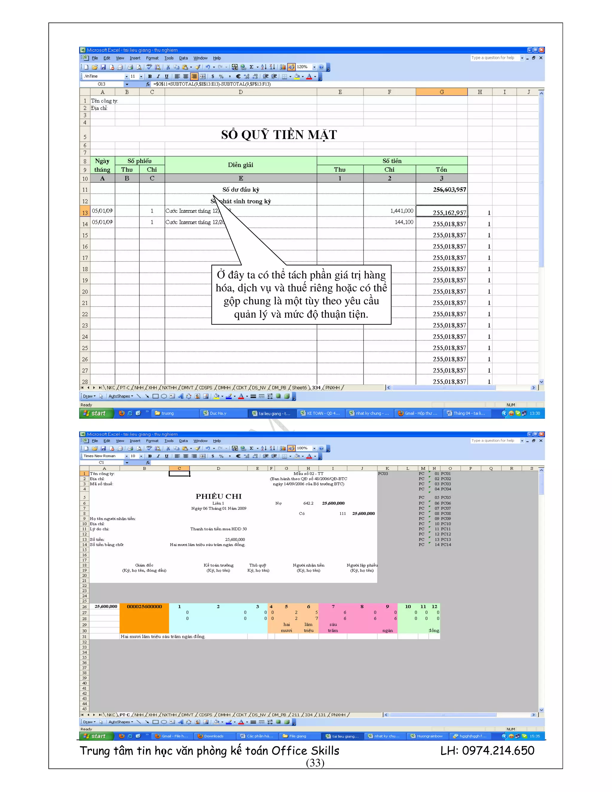 Giao trinh ke toan excel co ban | PDF