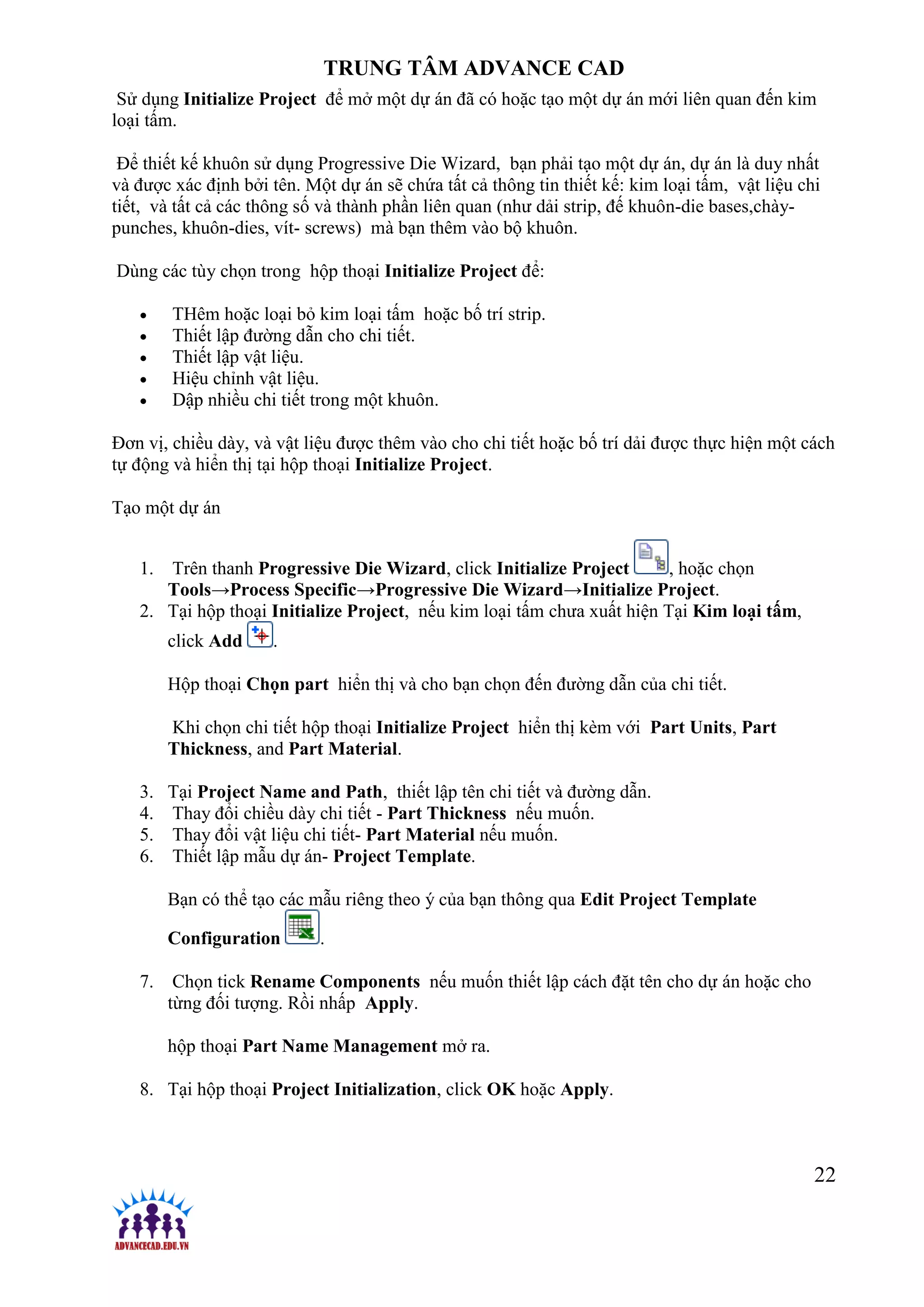 Giáo trình khuôn dập NX 11 cơ bản | PDF