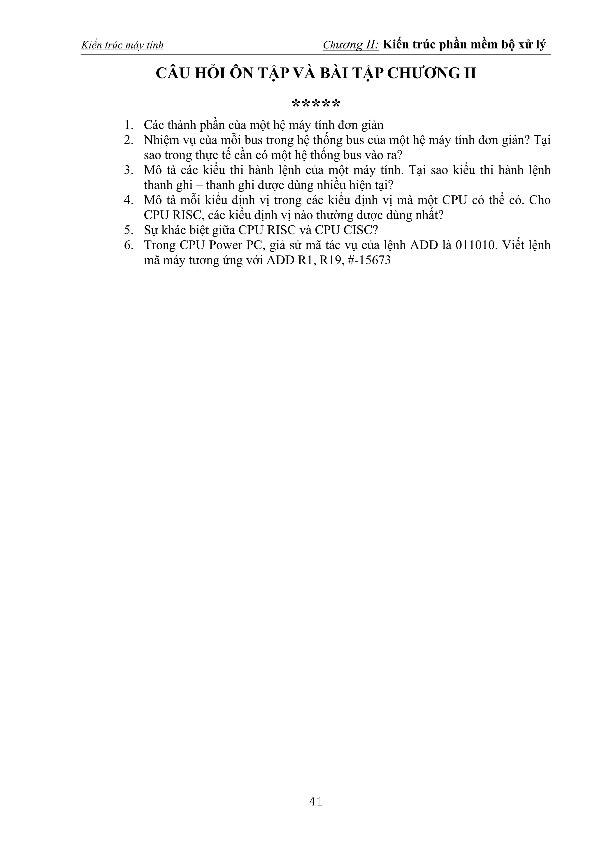 Giao trinh kien truc may tinh | PDF