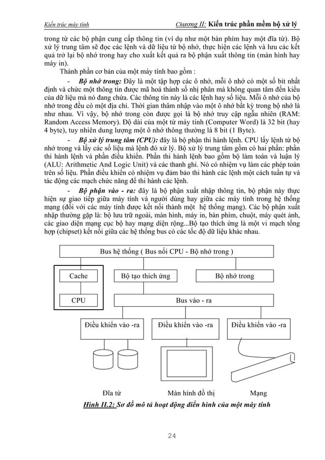 Giao trinh kien truc may tinh | PDF