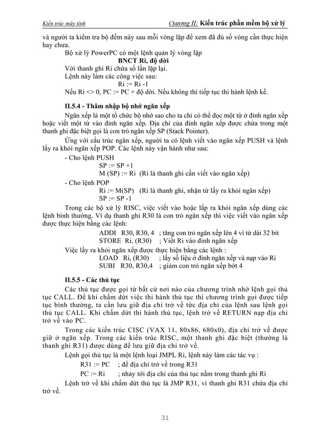 Giao trinh kien truc may tinh | PDF