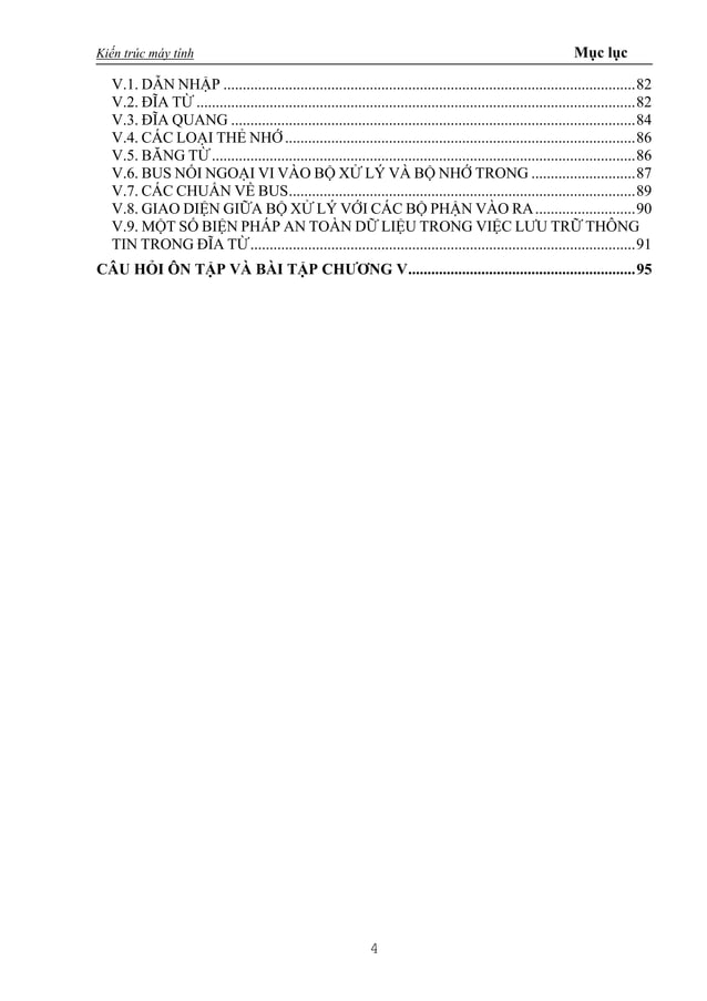 Giao trinh kien truc may tinh | PDF