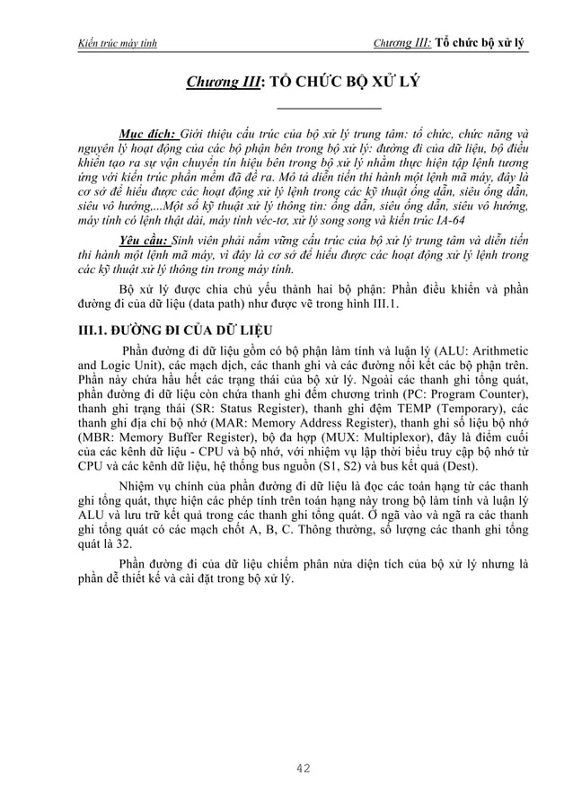 Giao trinh kien truc may tinh | PDF