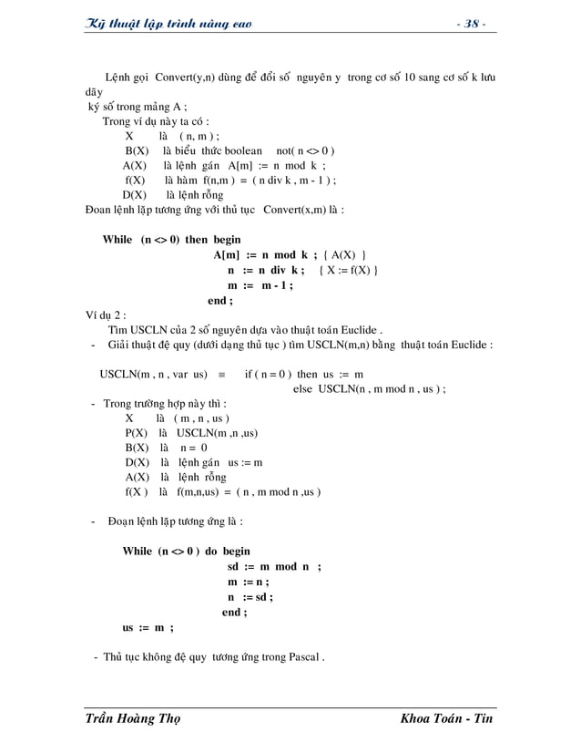 Giao trinh ky_thuat_lap_trinh_nang_cao | PDF