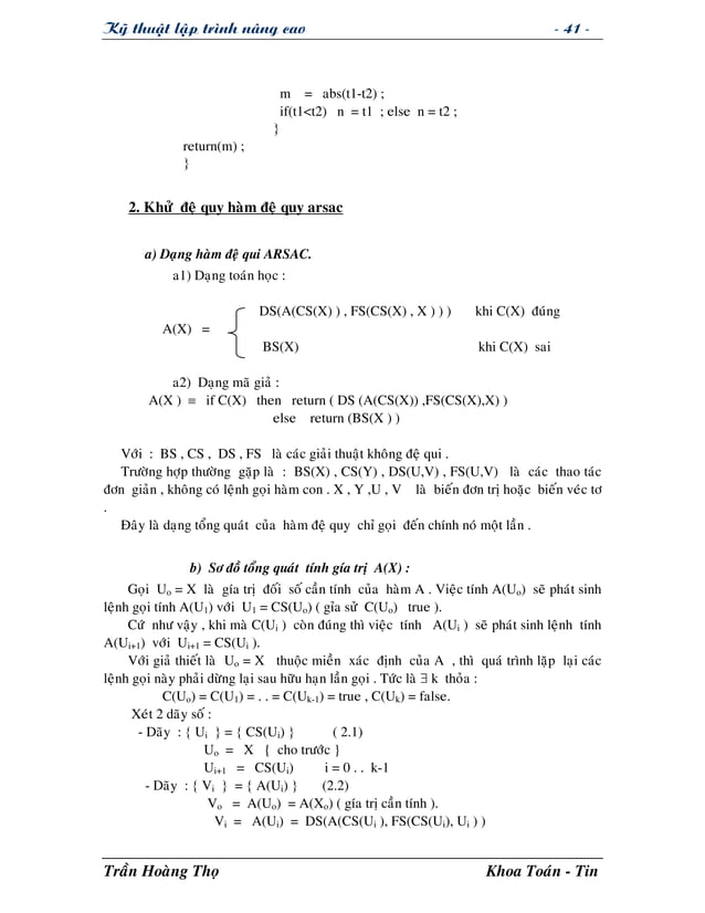 Giao trinh ky_thuat_lap_trinh_nang_cao | PDF