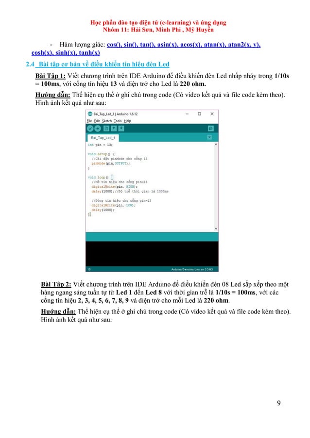 Giao trinh lap_trinh_adruino | PDF