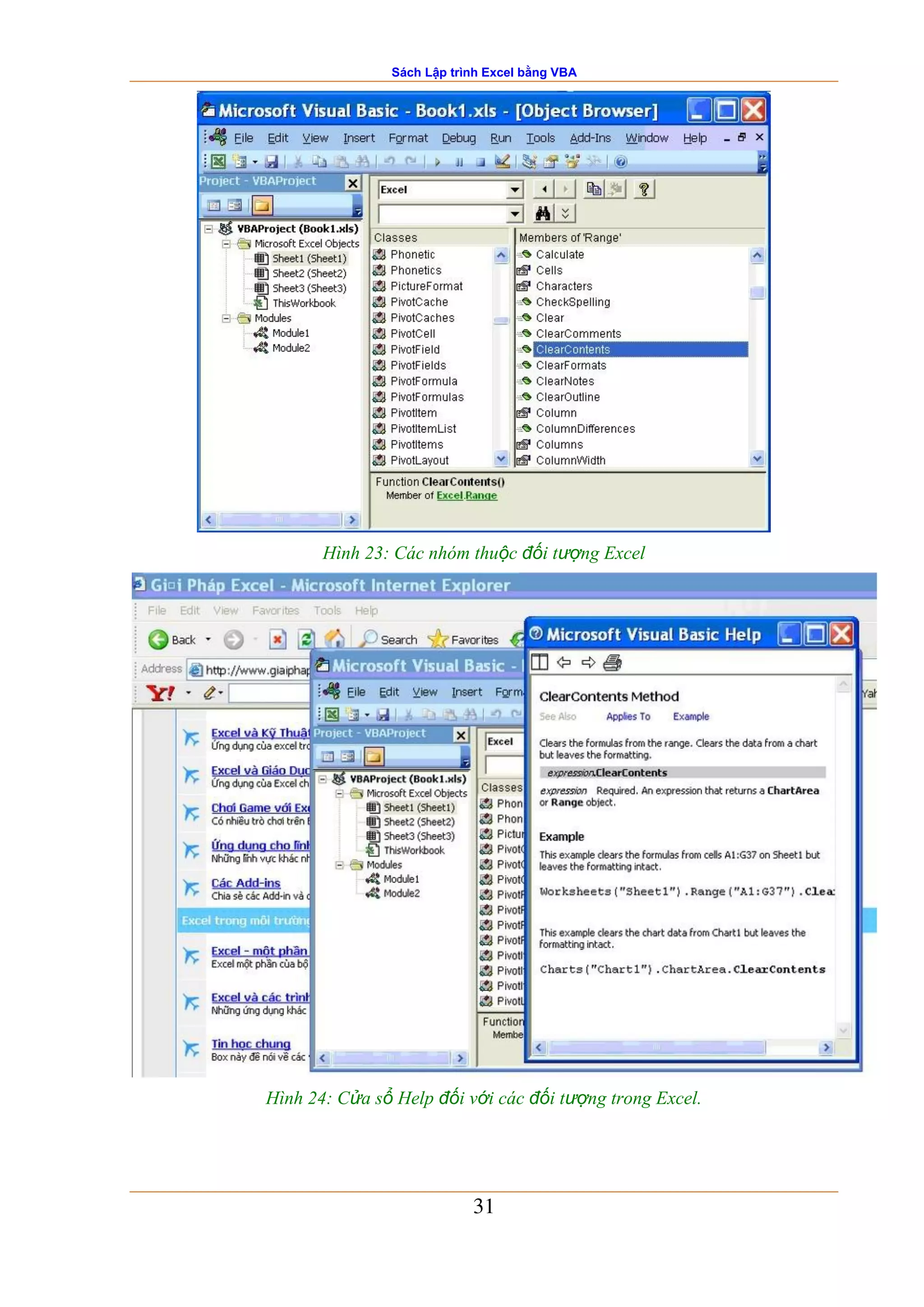 Giaotrinhlaptrinhvisualbasicchoexcel 130802043314-phpapp01 | PDF