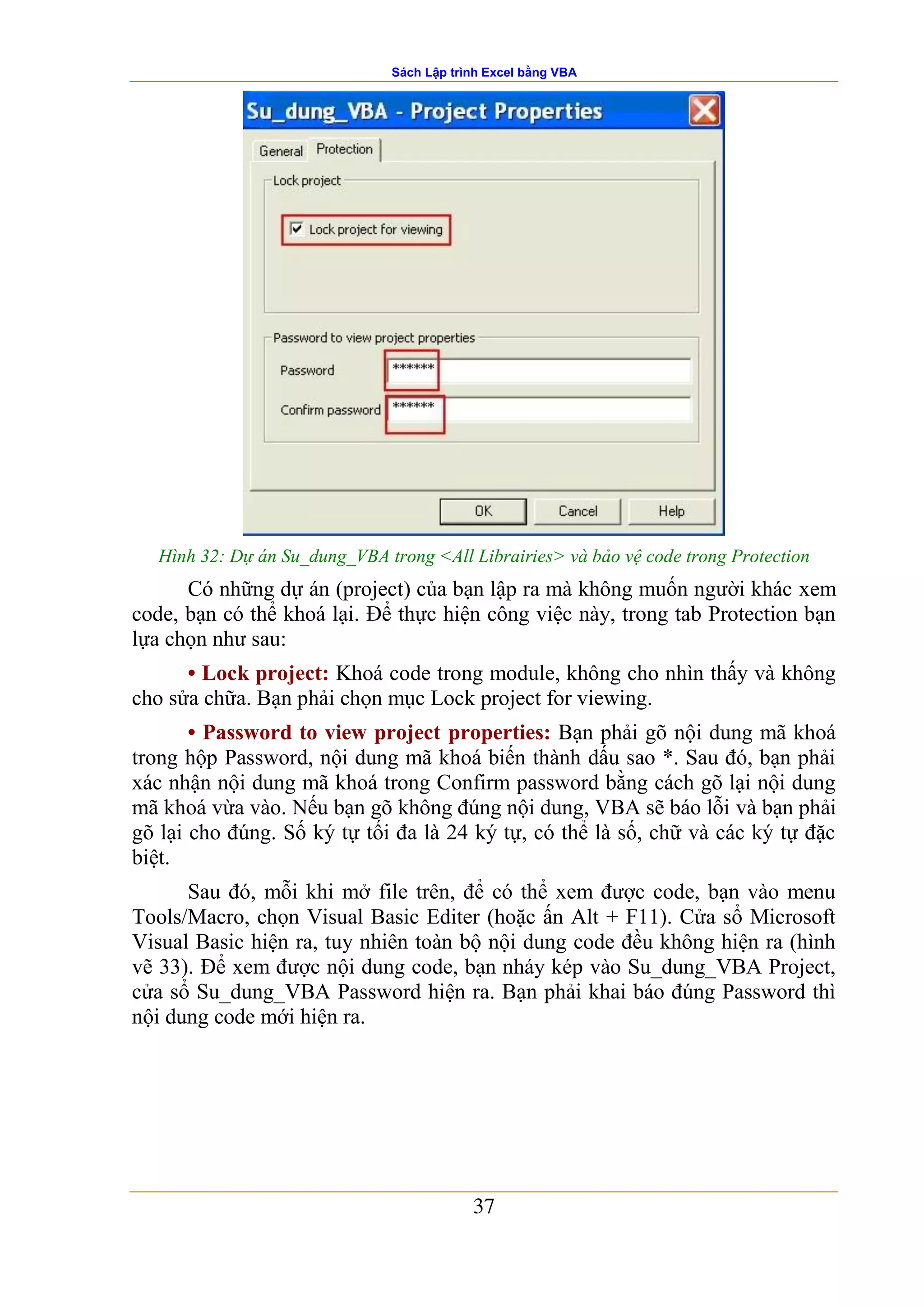 Giaotrinhlaptrinhvisualbasicchoexcel 130802043314-phpapp01 | PDF