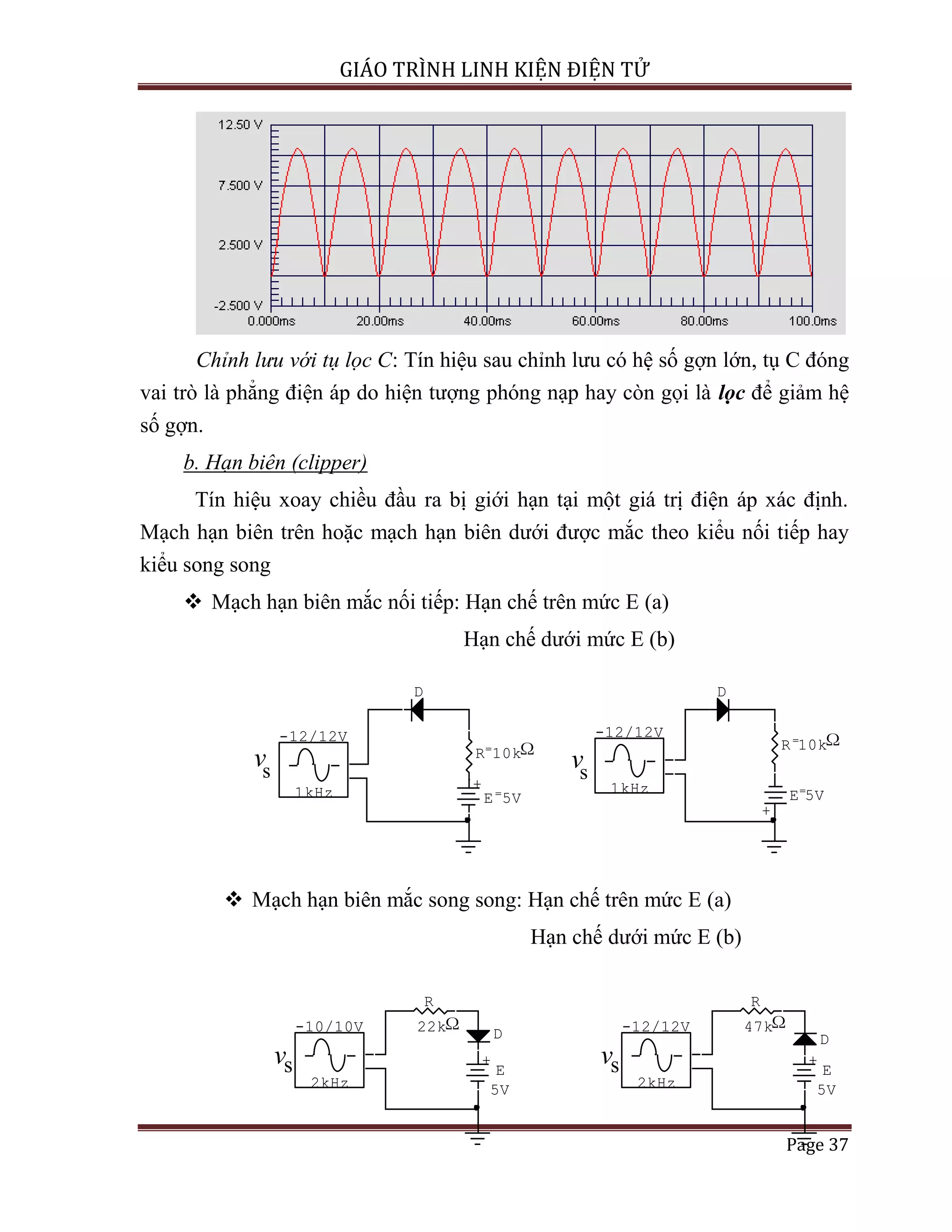 Giao trinh linh kien dien tu gtvt37 | PDF