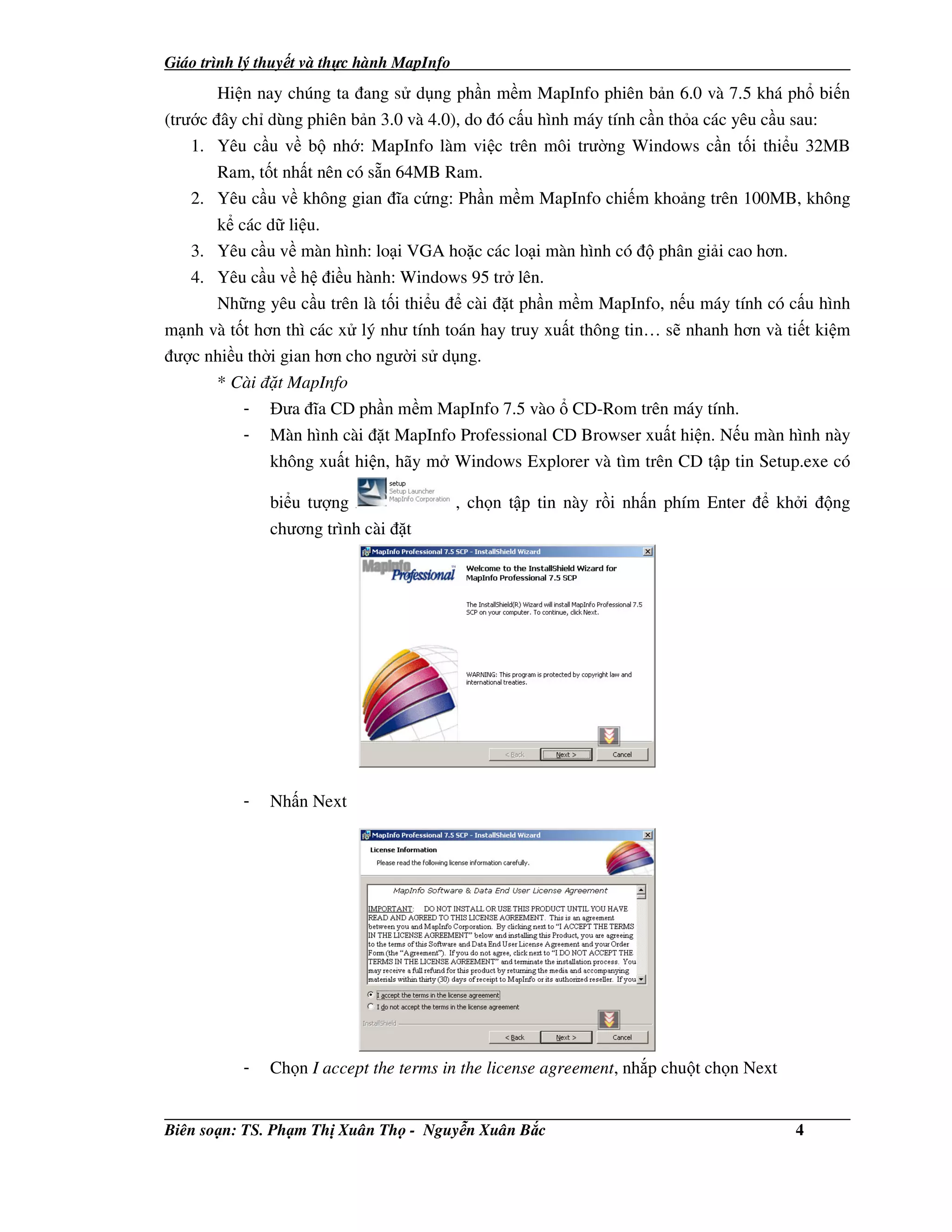 Giao Trinh Mapinfo | PDF