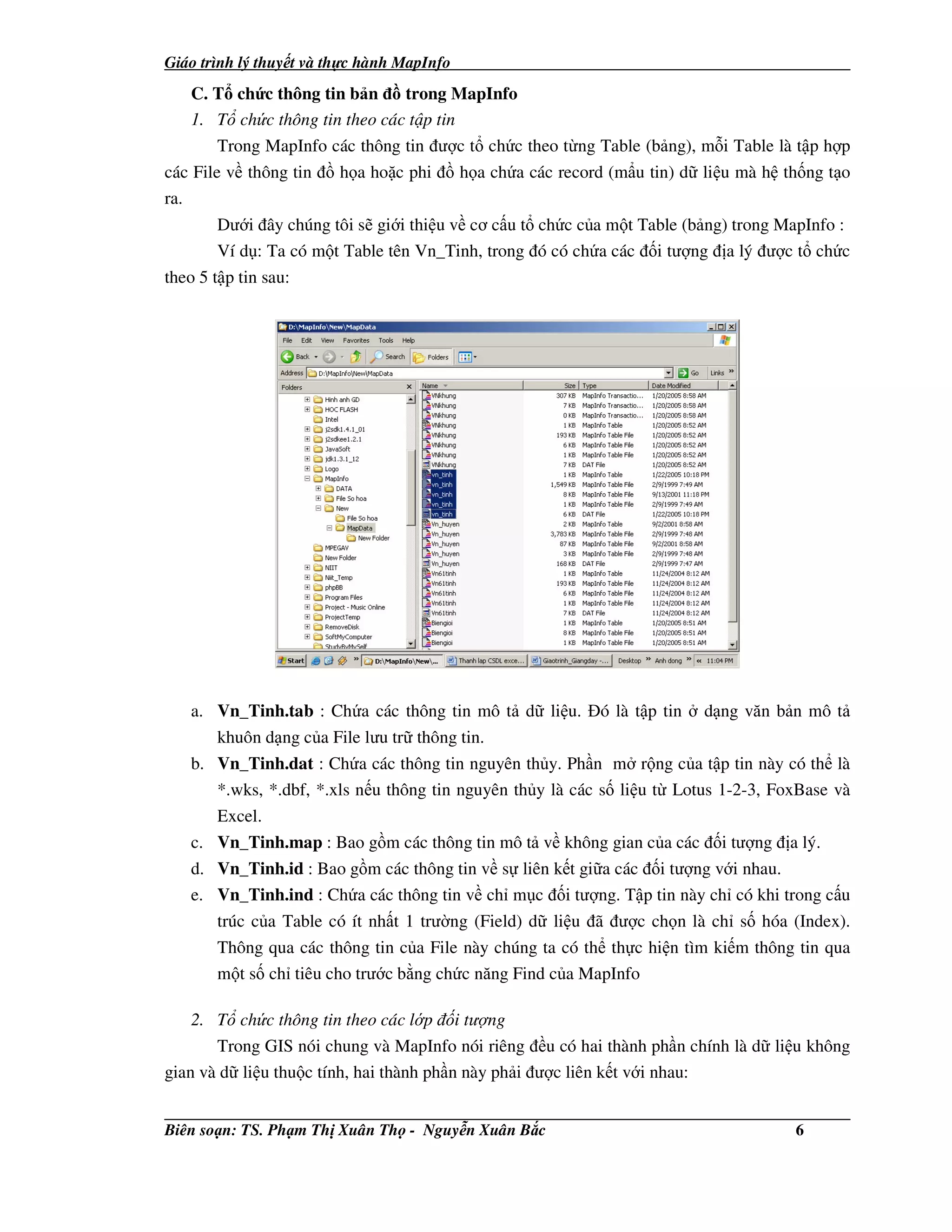 Giao Trinh Mapinfo | PDF