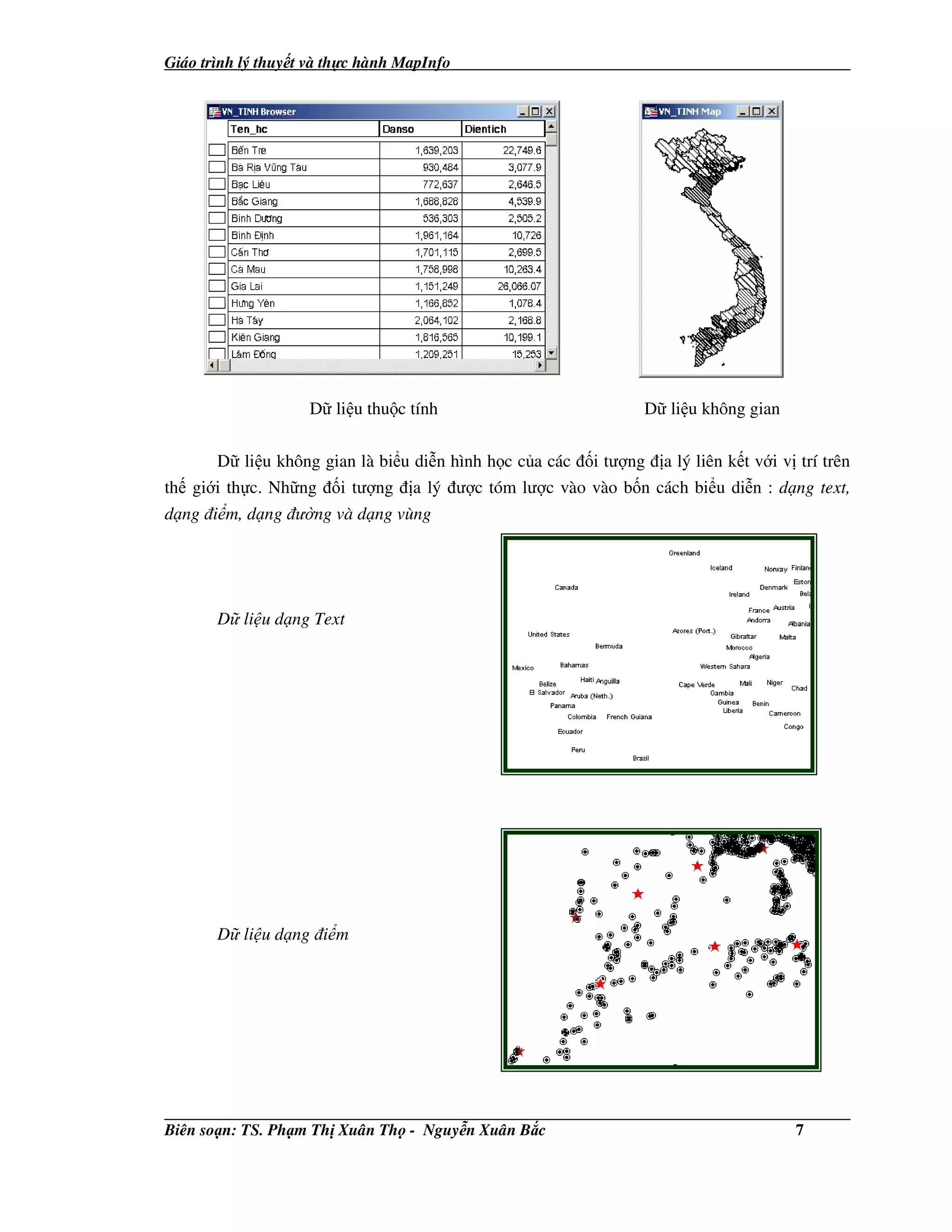 Giao Trinh Mapinfo | PDF