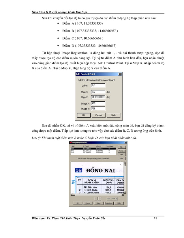 Giao Trinh Mapinfo | PDF