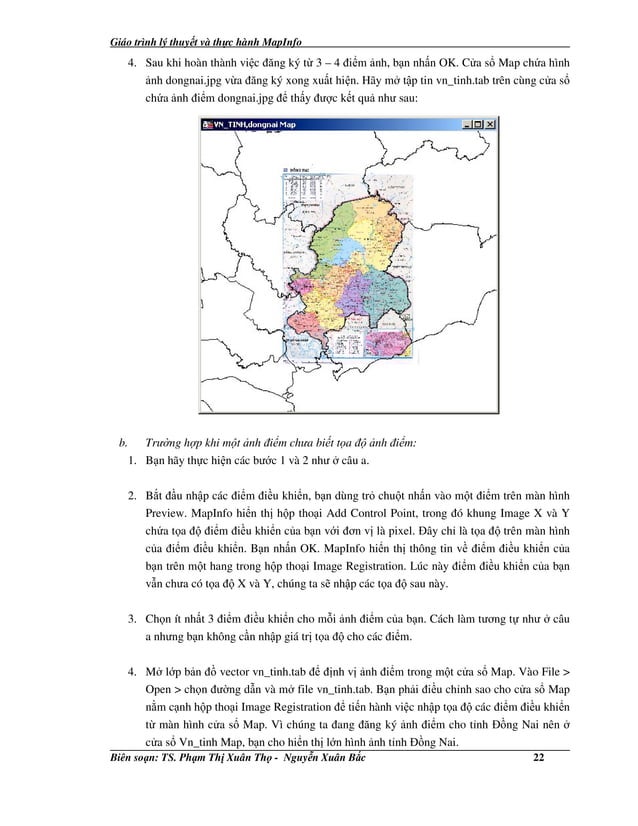 Giao Trinh Mapinfo | PDF