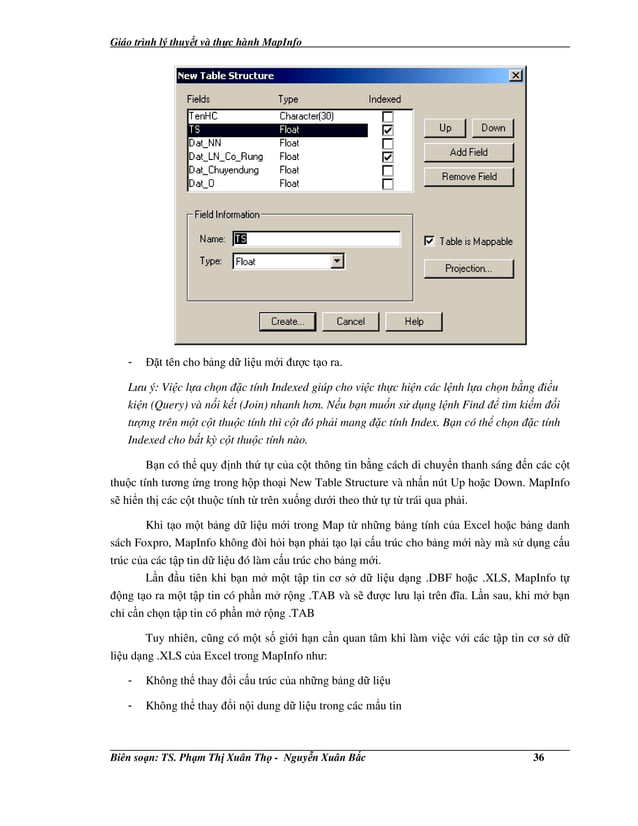 Giao Trinh Mapinfo | PDF