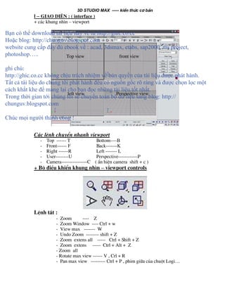 Giao trinh 3Dmax(t.duong) | PDF