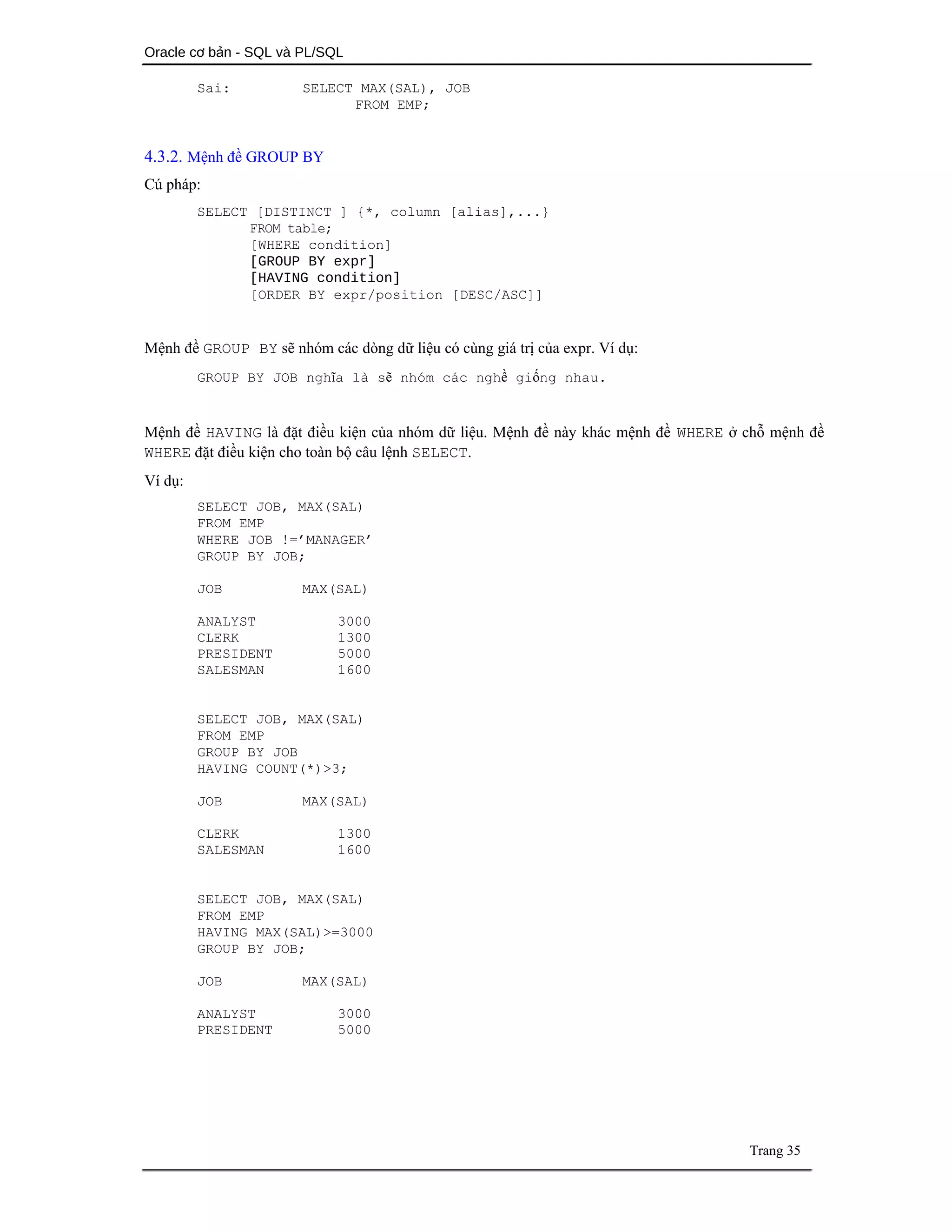 Giao trinh oracle_sql_plsql_co_ban | PDF