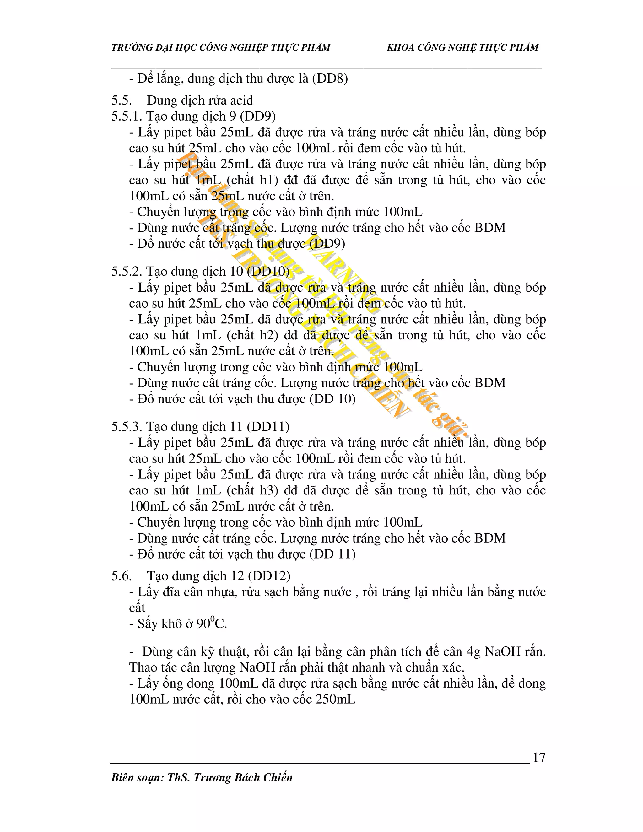 Giao trinh pha che hoa chat | PDF