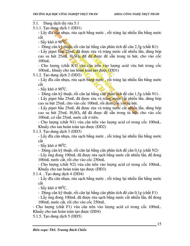 Giao trinh pha che hoa chat | PDF