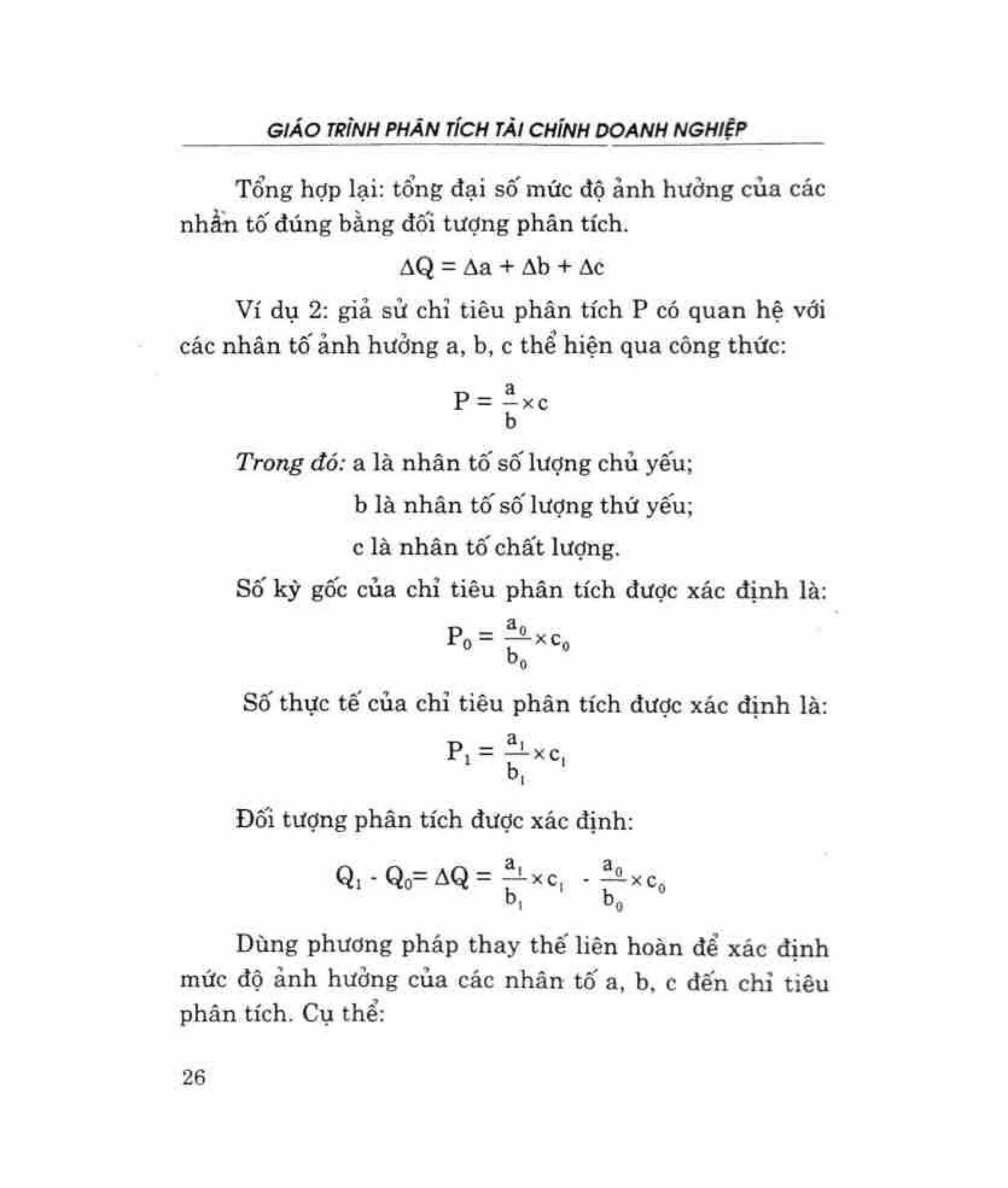 Giao trinh phan tich tai chinh doanh nghiep 1 | PDF