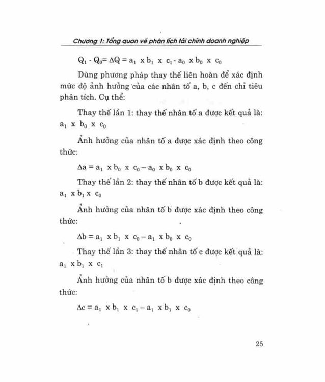 Giao trinh phan tich tai chinh doanh nghiep 1 | PDF